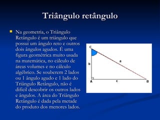 Relações Trigonométricas No Triângulo Retângulo | PPT