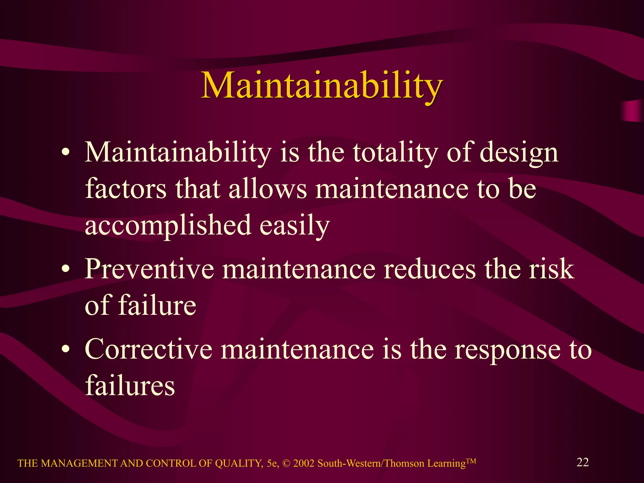 relaibility engineering slides for reference | PPT