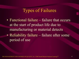 relaibility engineering slides for reference | PPT