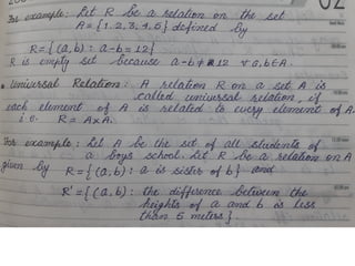 Formula for Relation and function part 1 | PPT