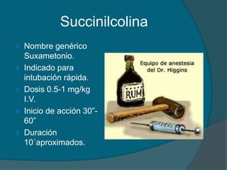 Relajantes de la placa neuromuscular | PPTX