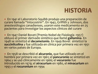 Relajantes musculares | PPTX