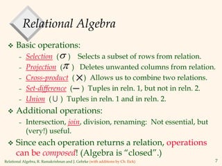Relational Algebra | PPT