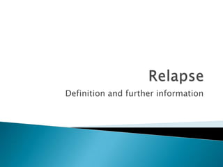 MS Relapse | PPT