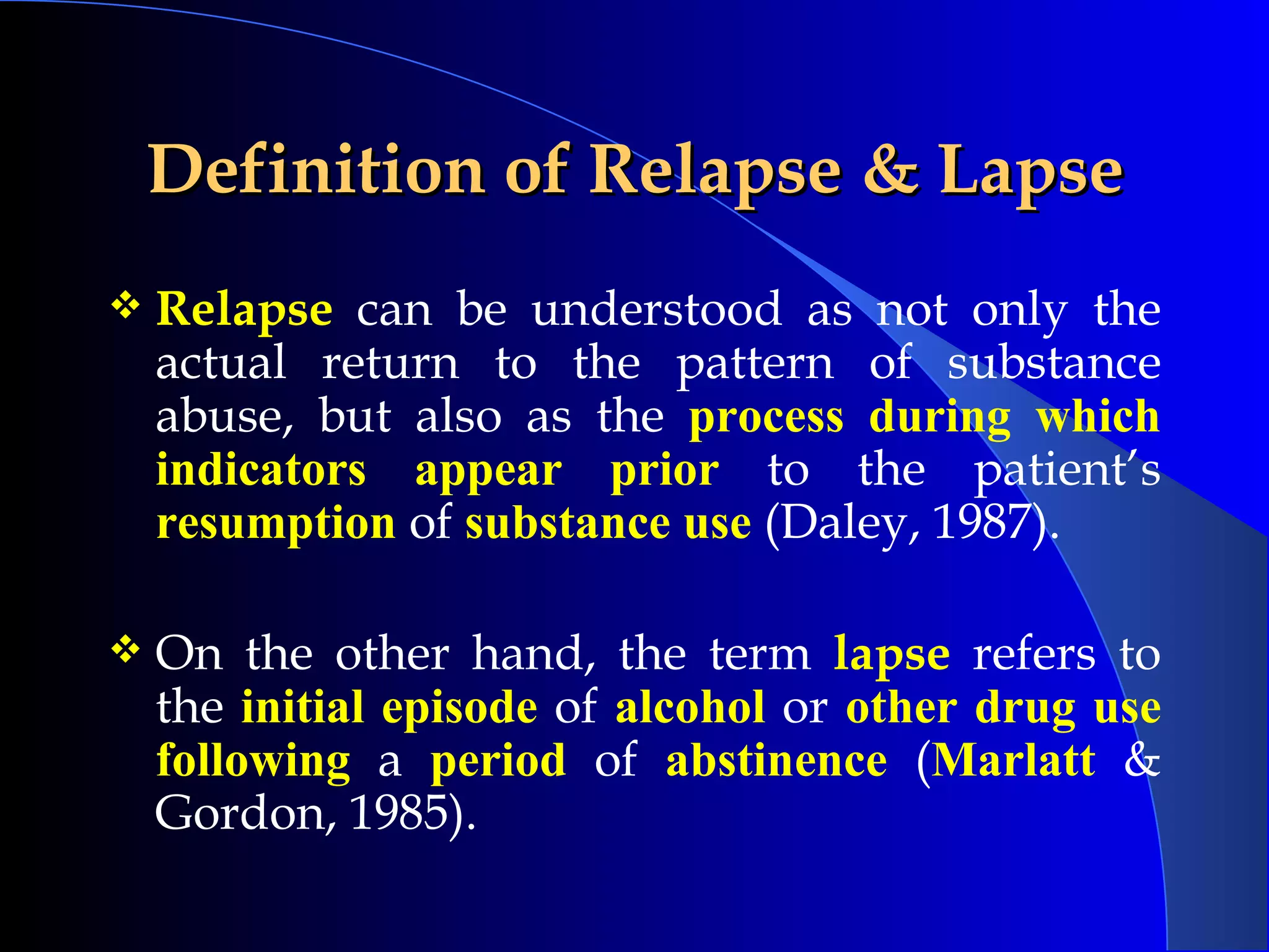 Relapse Prevention.pps