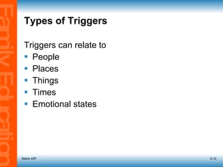 Relapse prevention 2 2 hours | PPT