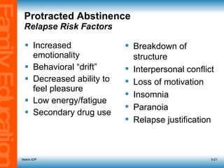 Relapse prevention 2 2 hours | PPT