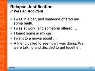 Relapse prevention 2 2 hours | PPT