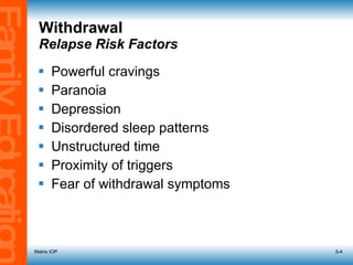 Relapse prevention 2 2 hours | PPT