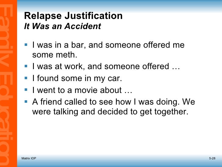 Relapse prevention 2 2 hours