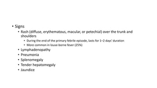 Relapsing Fever.pptx infectious disease in internist AMGH | PPTX
