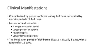 Relapsing Fever.pptx infectious disease in internist AMGH | PPTX