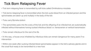 Relapsing fever notes | PPT