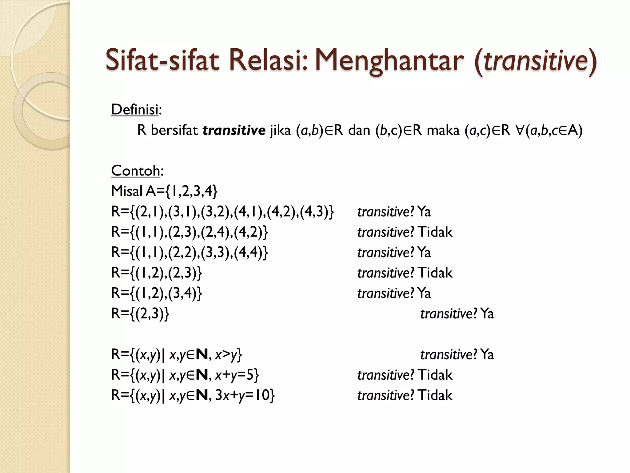 Relasi dan fungsi - matematika diskrit | PDF