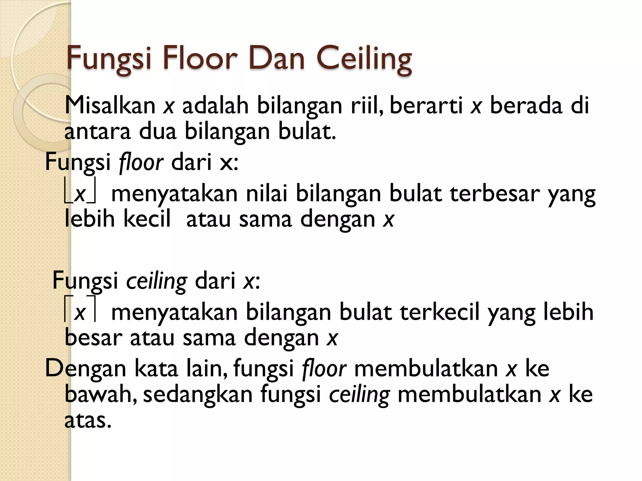 Relasi dan fungsi - matematika diskrit | PDF