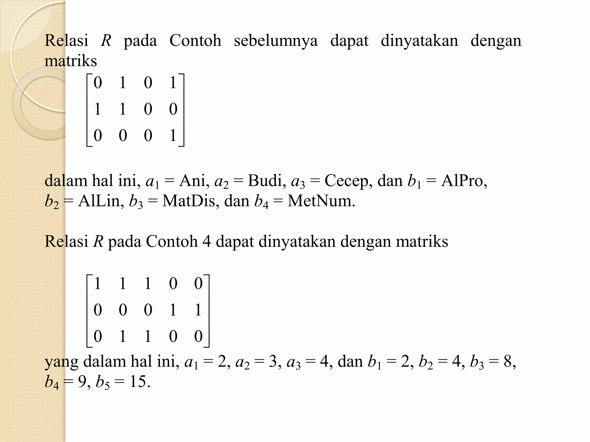 Relasi dan fungsi - matematika diskrit | PDF