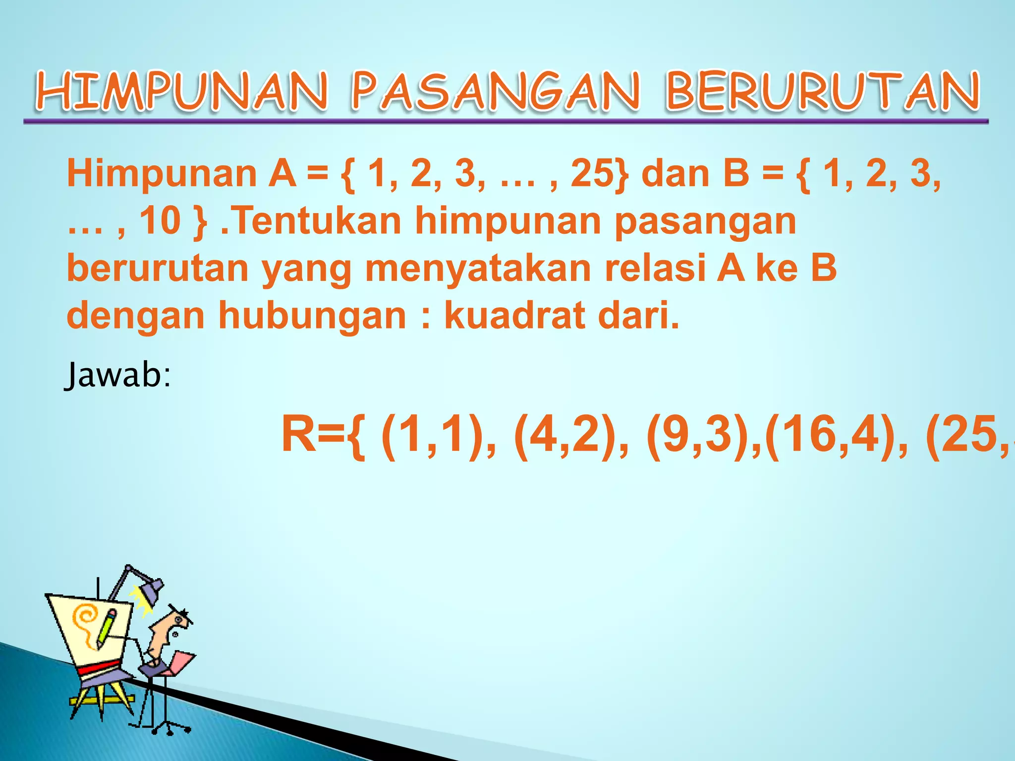 Relasi dan fungsi | PPTX