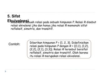 Relasi dan fungsi | PPT
