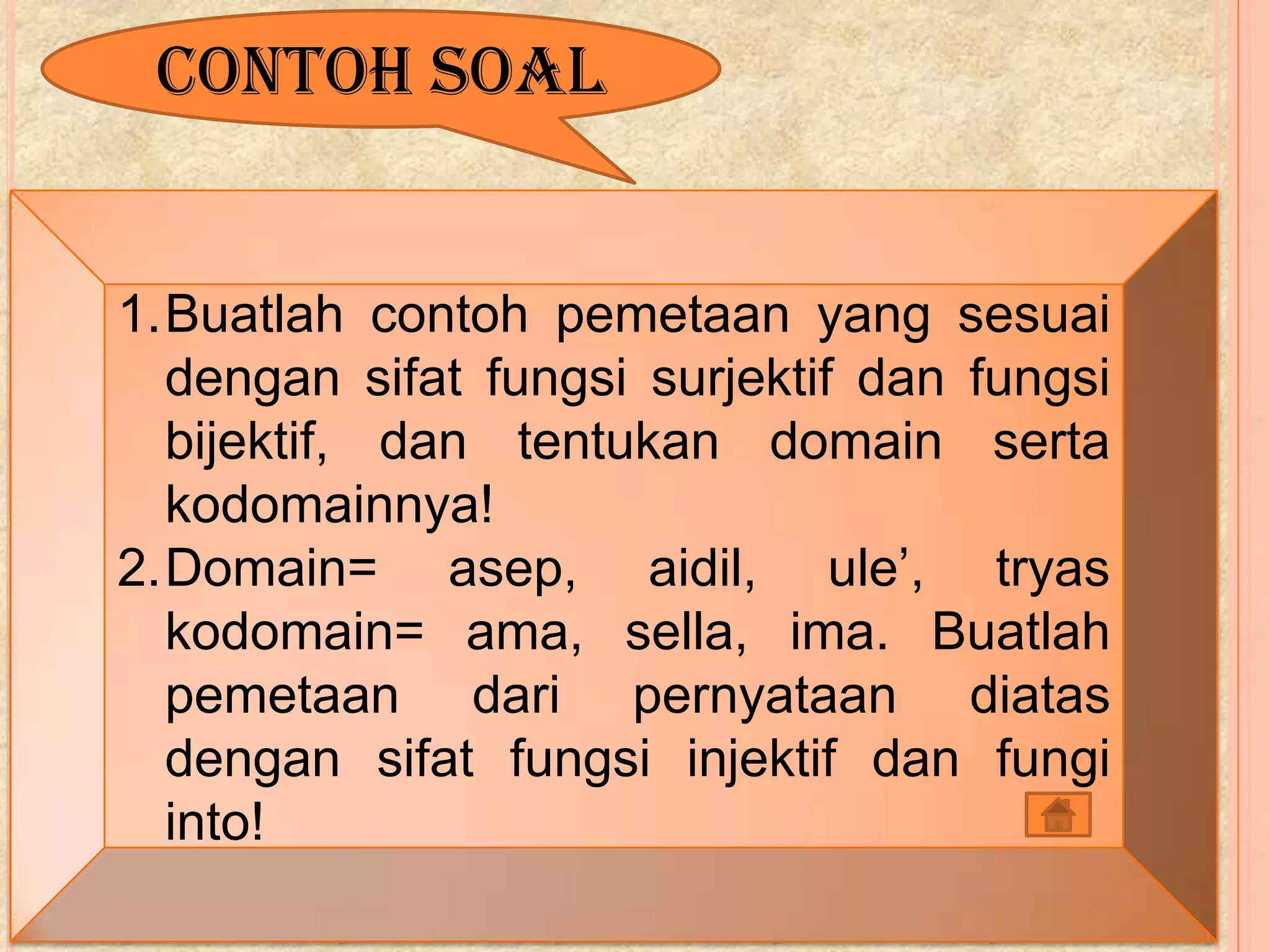 fungsi dan sifat-sifat fungsi | PPTX