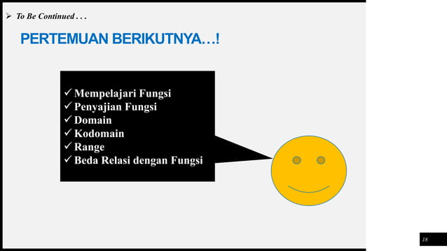 RELASI & FUNGSI (Pertemuan 1 - Relasi) | PPTX