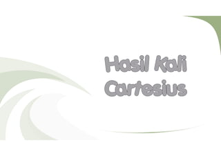 Relasi dan Hasil Kali Cartesius | PDF