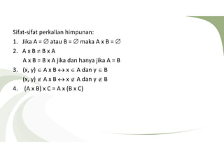 Relasi dan Hasil Kali Cartesius | PDF
