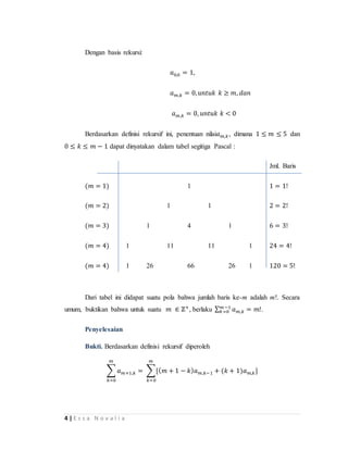 Relasi rekursif | DOCX