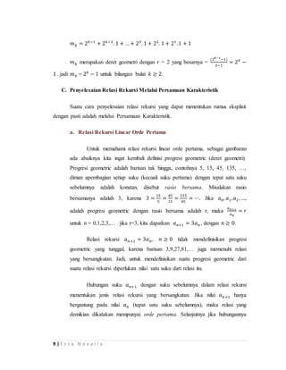 Relasi rekursif | DOCX