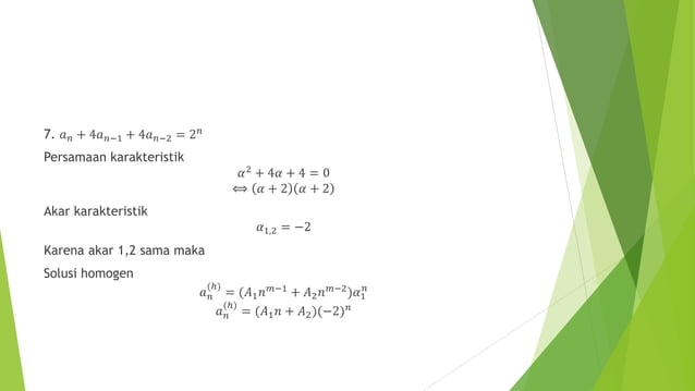 Matematika Diskrit Relasi Rekursif | PPTX
