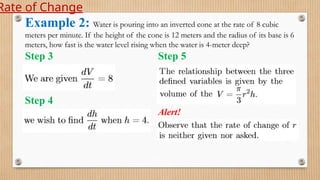 Related-Rates on how to get them, step by step process | PPT