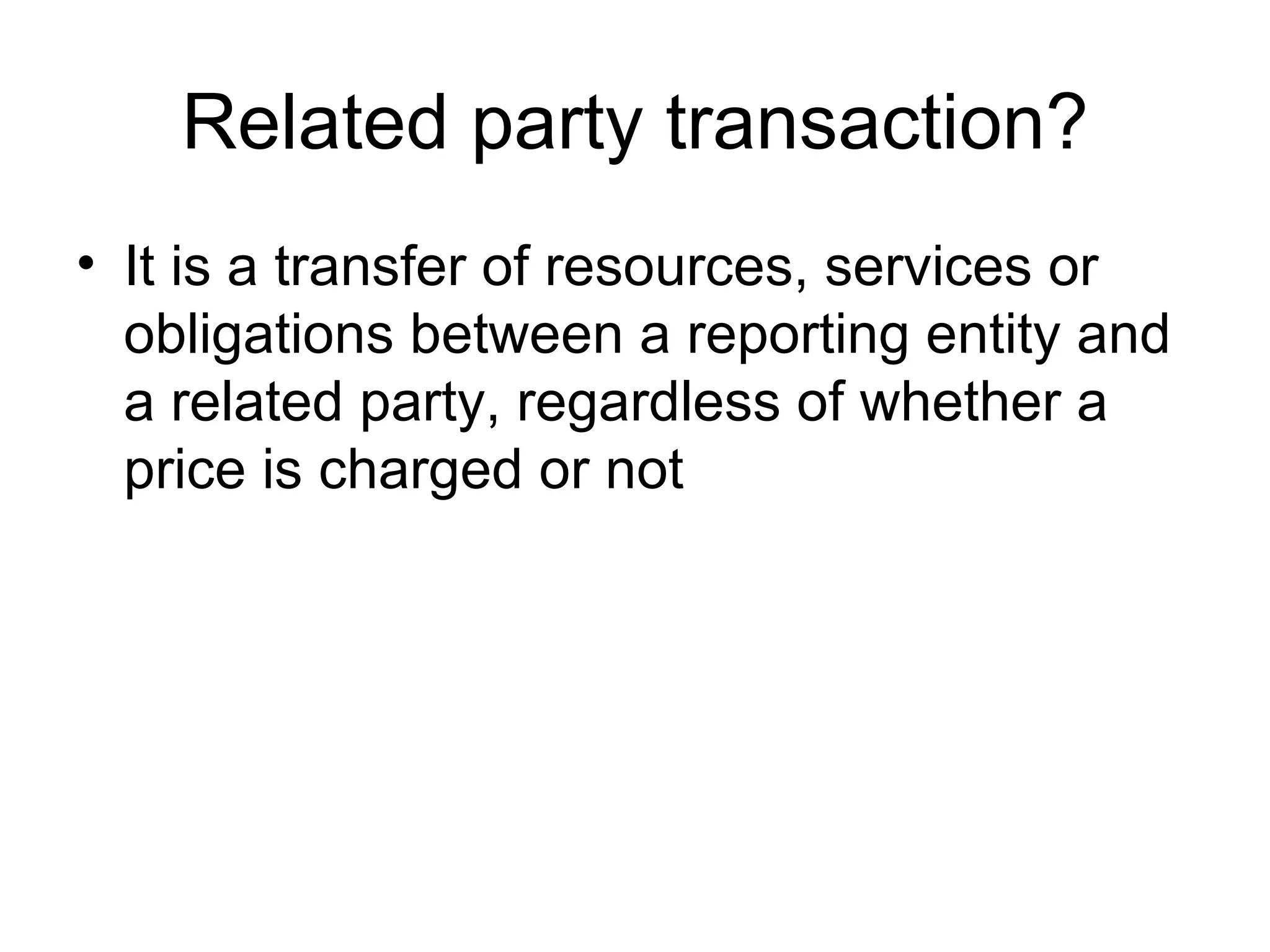 Related party disclosures ias 24 | PPT