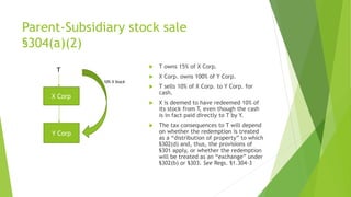 Code Sec. 304 Related Party Stock Sales | PDF