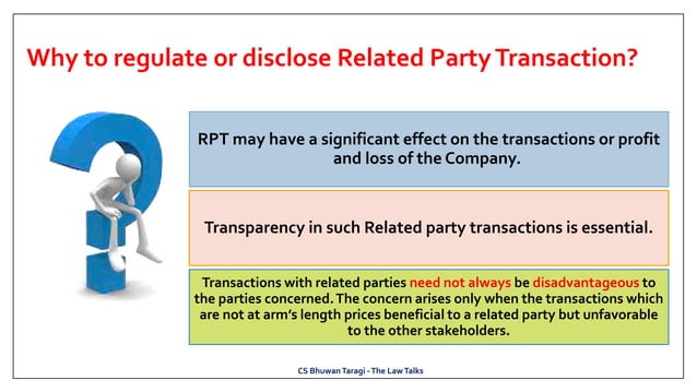 Related Party Transaction as per Companies Act and SEBI(LODR) | PDF ...