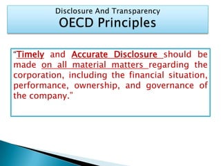 Related Party Transactions: Disclosure & Transparency | PPTX