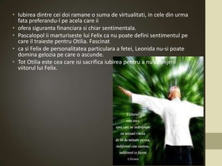 Relatia felix otilia | PPTX