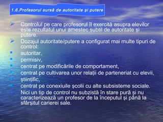 Relatia profesor elev | PPT