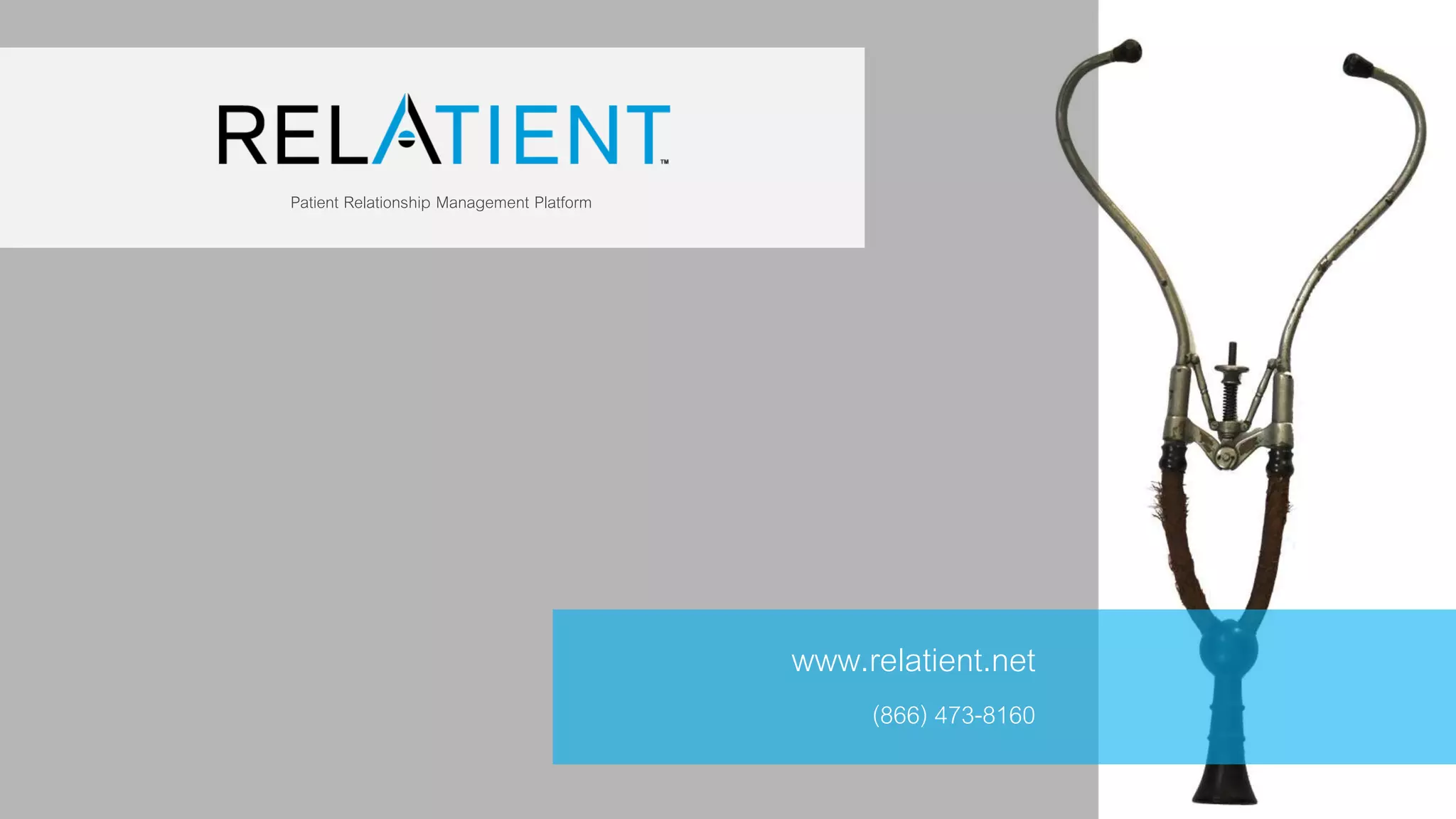 RELATIENT - brief overview - 2016 | PPTX | Healthcare Industry | Industries