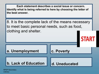 relating text content to social issues_1.ppt