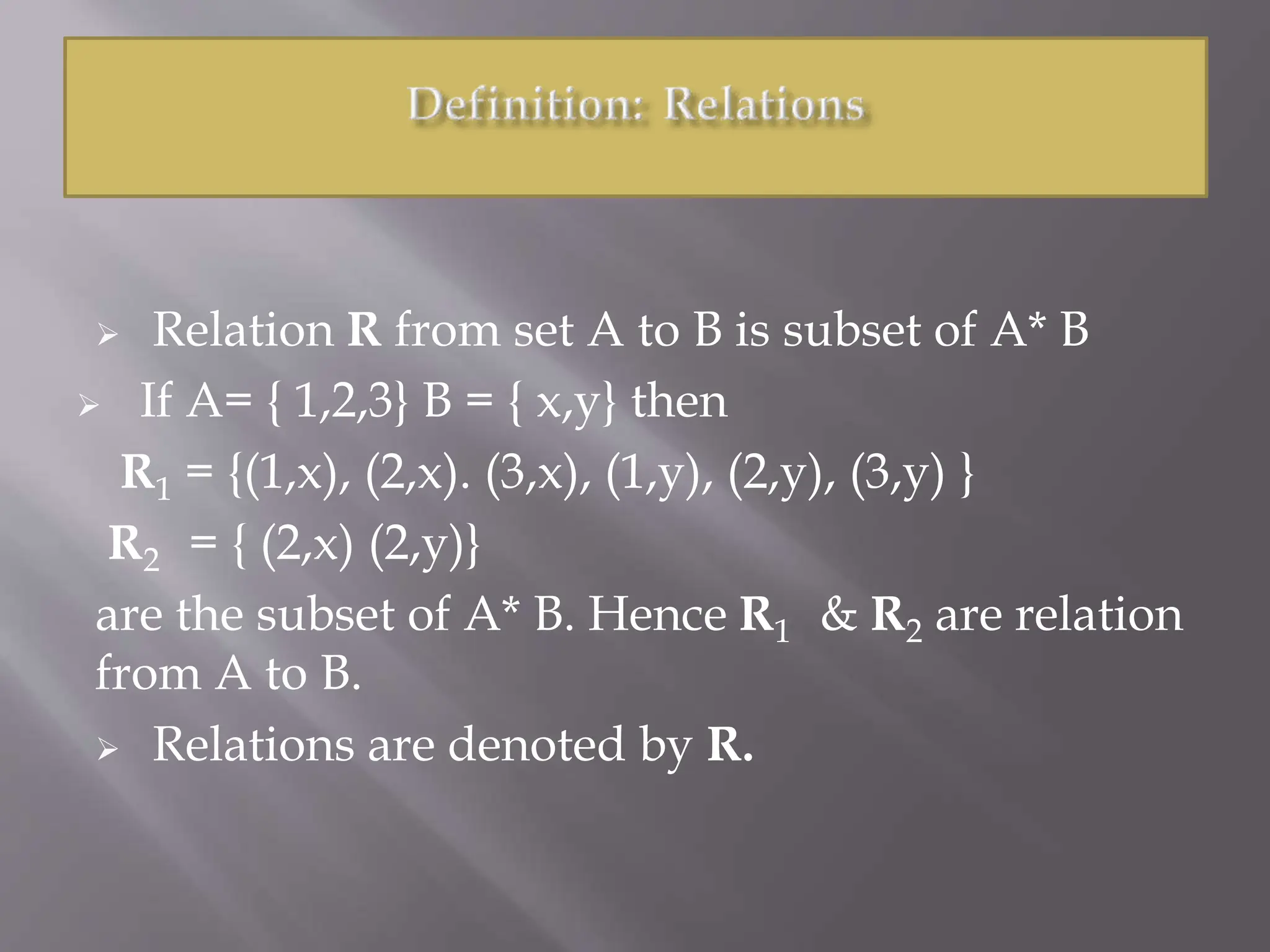 Introduction to The Relations in Mathematics.pptx
