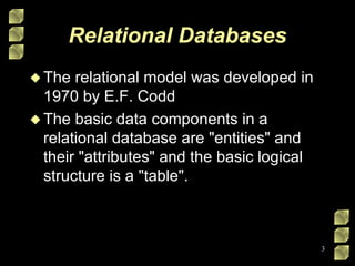 Relational Databases | PPT