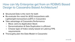 Slides: Relational to NoSQL Migration | PPT