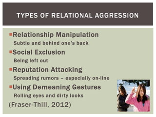 Relational Aggression | PPTX