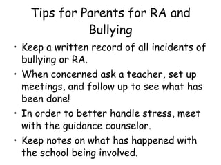 Relational Aggression In Our Schools | PPT