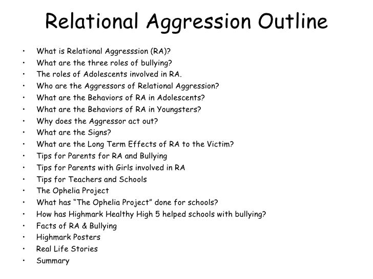 Relational Aggression