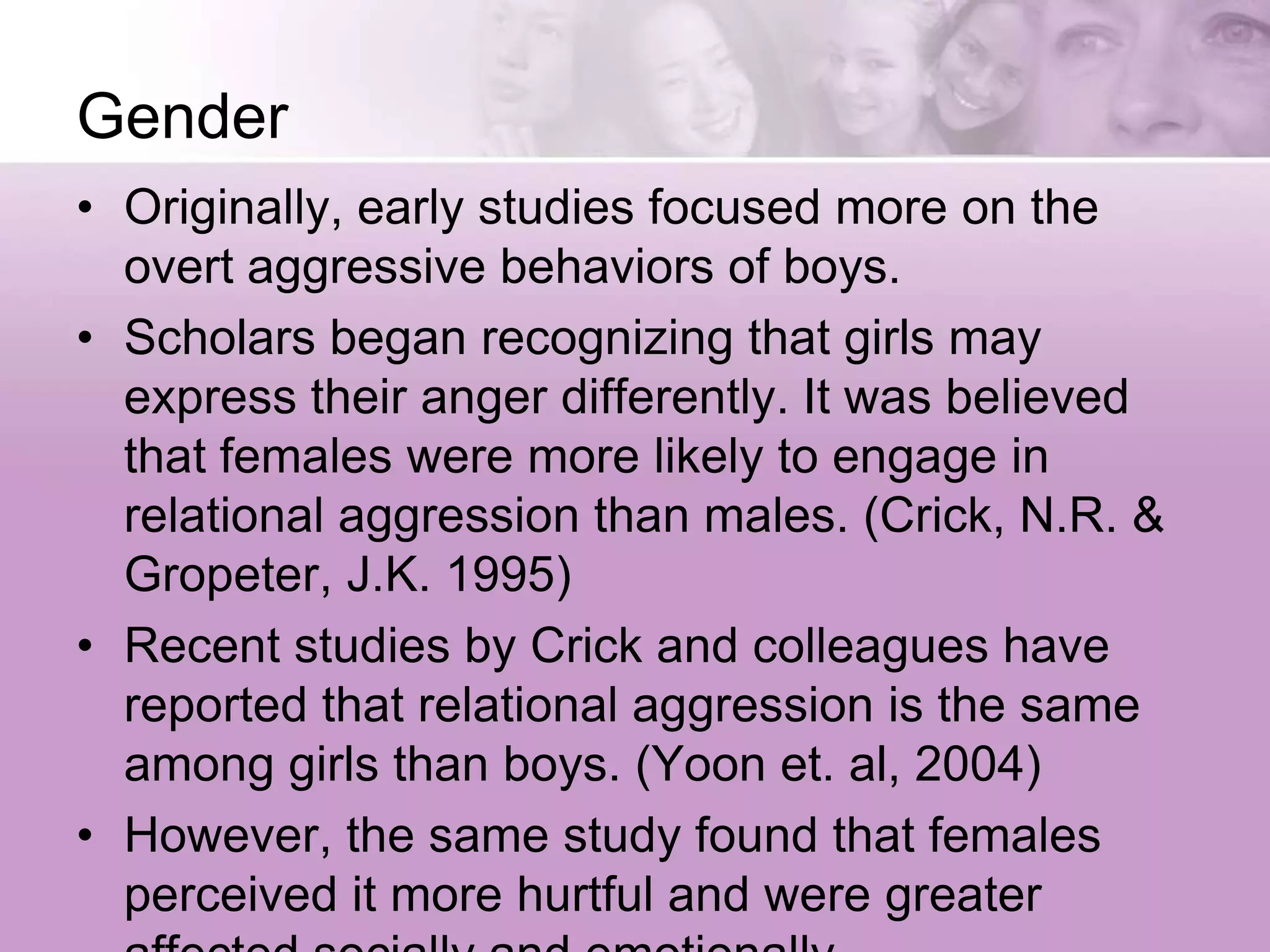 Relational Aggression Presentation By Dave Krasky | PPTX