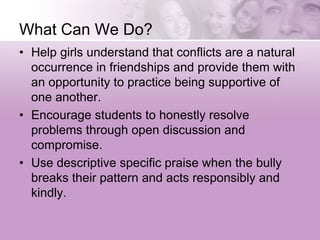 Relational Aggression Presentation By Dave Krasky | PPTX