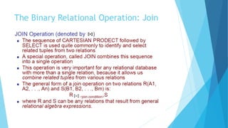 Relational algebra | PPT | Free Download