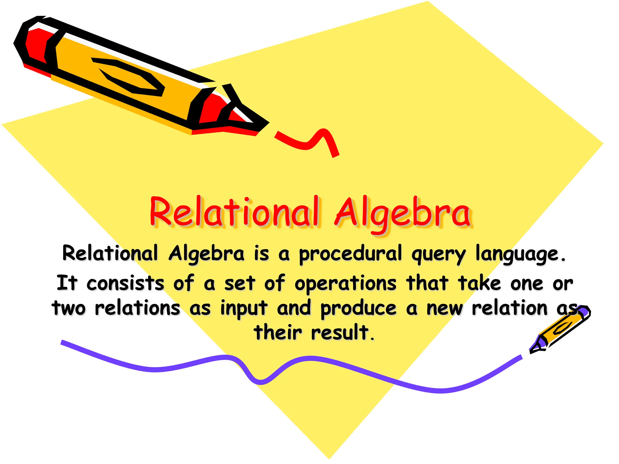 Relational Algebra.ppt