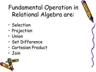 Relational Algebra.ppt