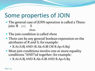 Relational Algebra.pptx for Module four | PPTX